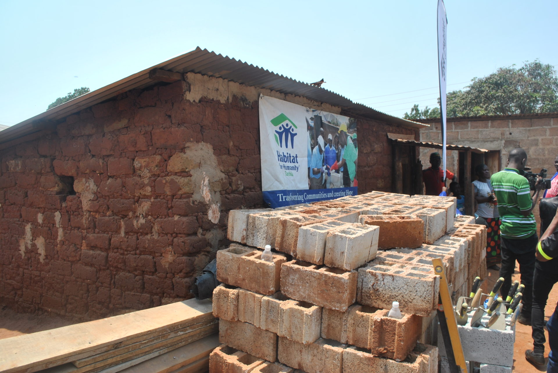 HABITAT ZAMBIA UPLIFTS CHAINDA WIDOW, FAMILY - Lusaka Star