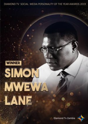 SIMON MWEWA NAMED SOCIAL MEDIA PERSONALITY OF THE YEAR - Lusaka Star