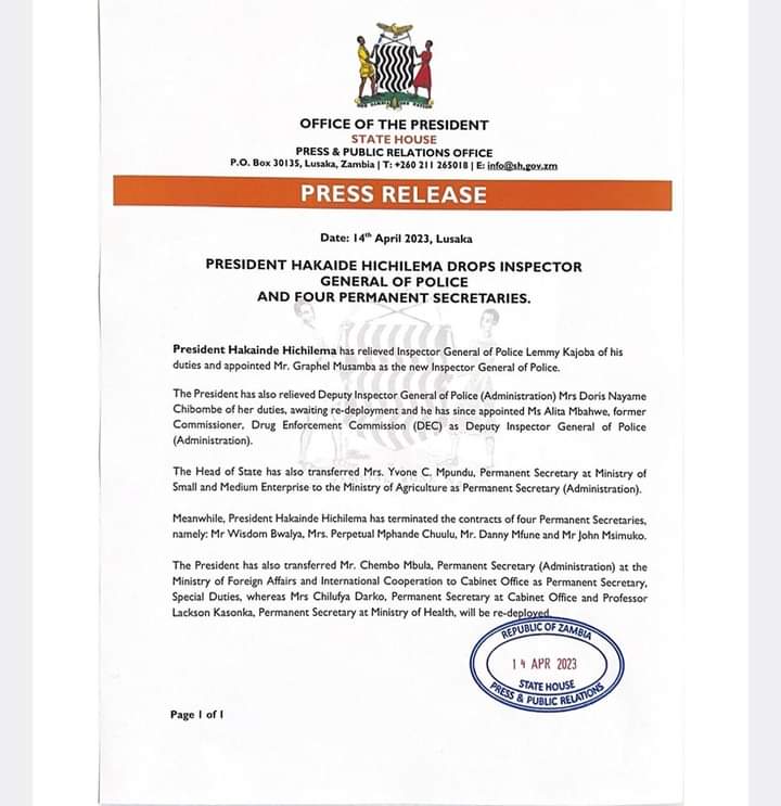 HH should explain the firing of ZP officials - Governance activist ...