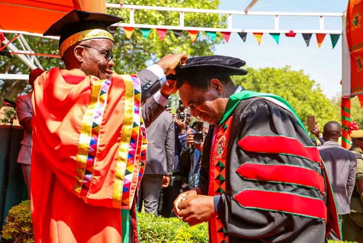 HH accepts UNZA honorary Doctorate, dedicates it to skills development ...